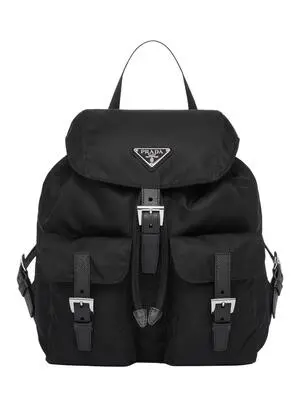 Prada Small Re-nylon Backpack - Black