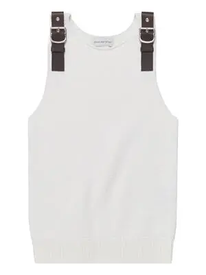 Dries Van Noten Strapped Tank Top - Cream