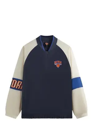 Kith For The New York Knicks Nylon Quarter Zip - Multicolor