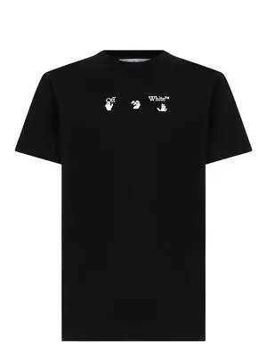 Off-White Bolt Arrow Slim Tee - Black