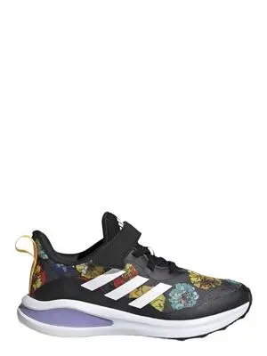 Adidas Fortarun J Floral Sneakers - Black
