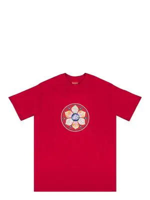 Supreme Lotus Short-sleeve Top - Red