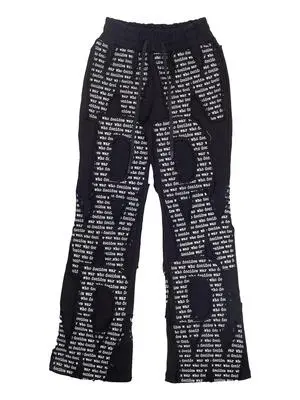 WHO DECIDES WAR BY EV BRAVADO Overlay Sweatpant