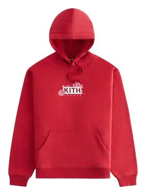 Kith Treats Plum Blossom Williams III Hoodie Red