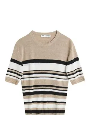 Our Legacy Venice B Stripe Teeny Tee - Multicolor