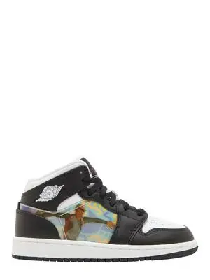 JORDAN Air Jordan 1 Mid GS Hologram Black