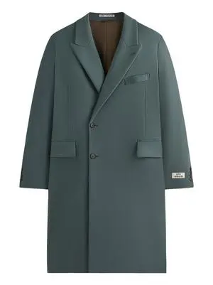 Kith 101 For Auralee Melton Chesterfield Coat - Green