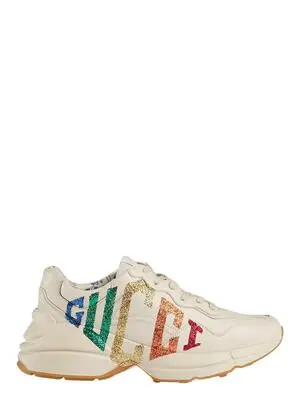 GUCCI Rhyton Glitter Sneakers