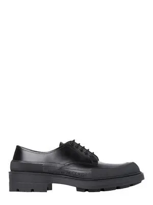 Alexander McQueen Derby Flat - Black