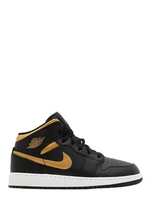 JORDAN Air Jordan 1 Mid GS Sneakers Black