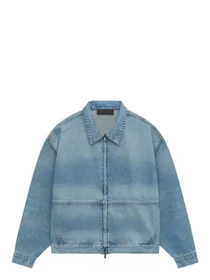 Fear Of God Denim Trucker Jacket - Blue