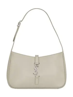 Saint Laurent Hobo Monogram Bag - Cream