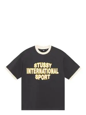 StÜssy Sport Ringer Tee - Black