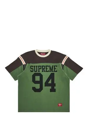 Supreme Split Short-sleeve Football Top - Green