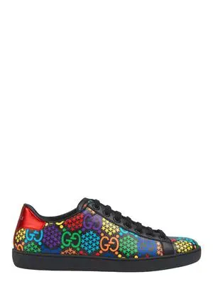 Gucci Ace Gg Supreme Low 'psychedelic - Black