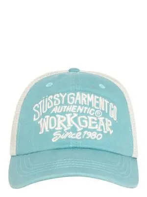 StÜssy Low Profile Workgear Strapback - Teal