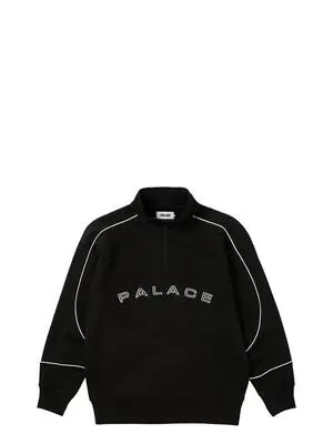 PALACE Sport Piped Quarter Zip - Black