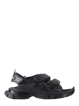 Balenciaga Track Sandal - Black