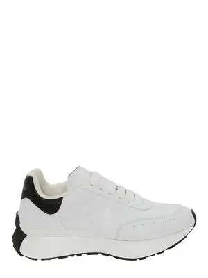 Alexander McQueen Sprint Runner Sneakers - White