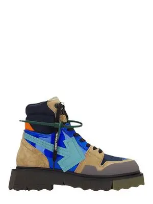 Off-White Hiking Sponge Sneakerboot - Green