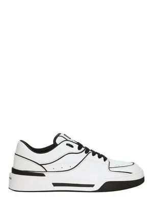 Dolce & Gabbana New Roma Low Sneakers - White