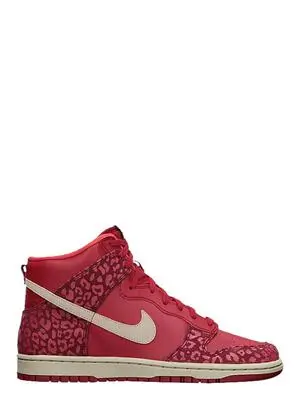 Nike Dunk High Skinny Sneakers - Red