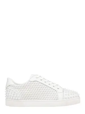 CHRISTIAN LOUBOUTIN Seavaste 2 Orlato Flat - White