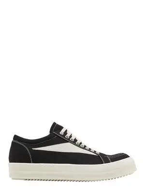 Rick Owens Luxor Vintage Low Sneakers - Black