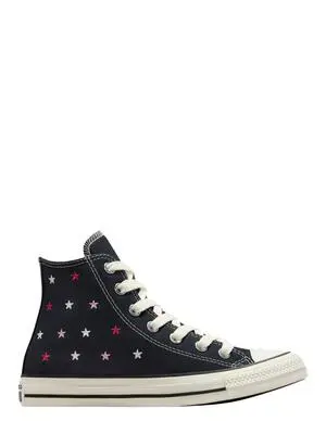 CONVERSE Chuck Taylor All Star High Embroidered Stars - Black