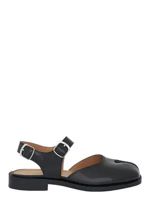 MAISON MARGIELA Tabi Buckled Sandal - Black