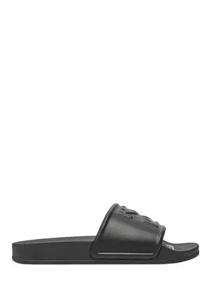 Off-White Arrow Print Pool Slides - Black