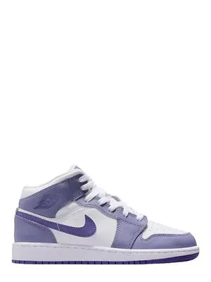 JORDAN 1 Mid Gs - Purple