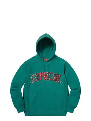 Supreme Water Arc Hooded Sweatshirt - Teal