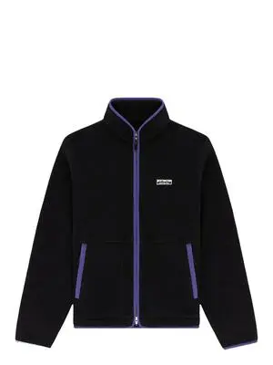 Aimé Leon Dore Lightweight Full Zip Fleece Jacket - Black
