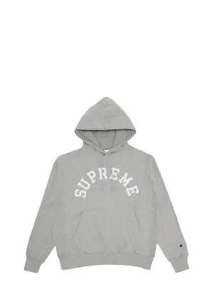 Supreme Champion Hooded Sweatshirt - Grey