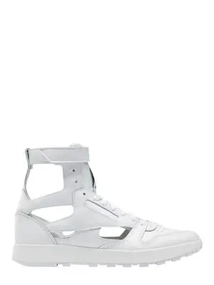 MAISON MARGIELA Reebok X Classic Leather Tabi High Sneakers - White