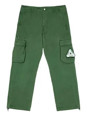 PALACE Garment Dyed Cargo Trousers - Green