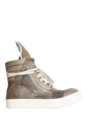 RICK OWENS Rick Owens Hollywood Geobasket High Sneakers