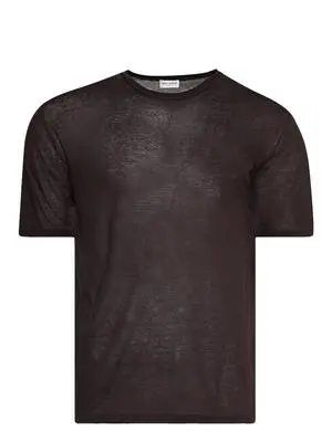 Saint Laurent T-shirt - Brown