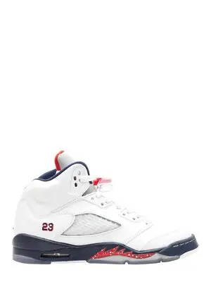 JORDAN 5 Retro Gs 'olympic 2011 - White