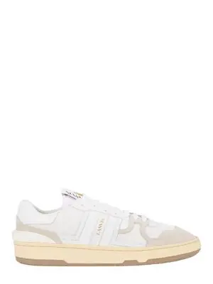 LANVIN Leather Clay Low Sneakers
