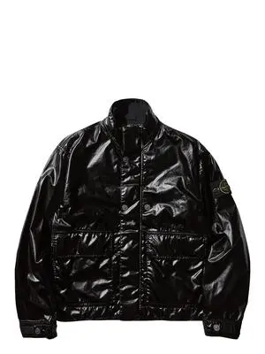 Stone Island Biker Jacket - Black