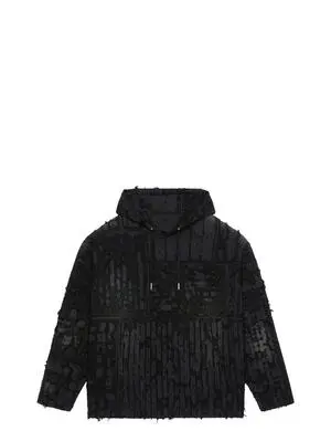 GIVENCHY Destroyed Oversized Hoodie