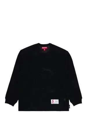 Supreme Polartec Mesh Long-sleeve Football Top - Black