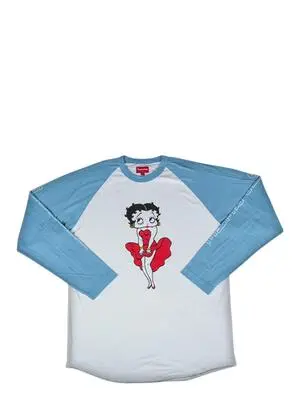 Supreme Betty Boop Raglan - Blue