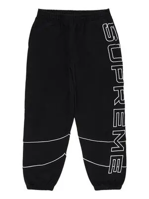 Supreme Paneled Sweatpant - Black