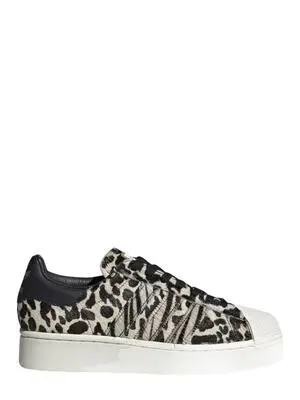 Adidas Superstar Bold Animal Print Sneakers - White