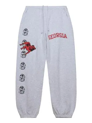 CACTUS JACK BY TRAVIS SCOTT X Mitchell & Ness University Of Georgia Sweatpants - Grey