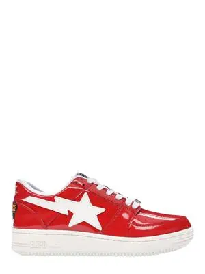 BAPE Ghostbusters X Bapesta Low Baby Milo Sneakers Red