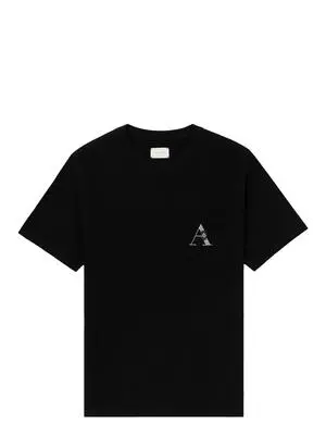 Aimé Leon Dore Needlepoint Pocket Tee - Black